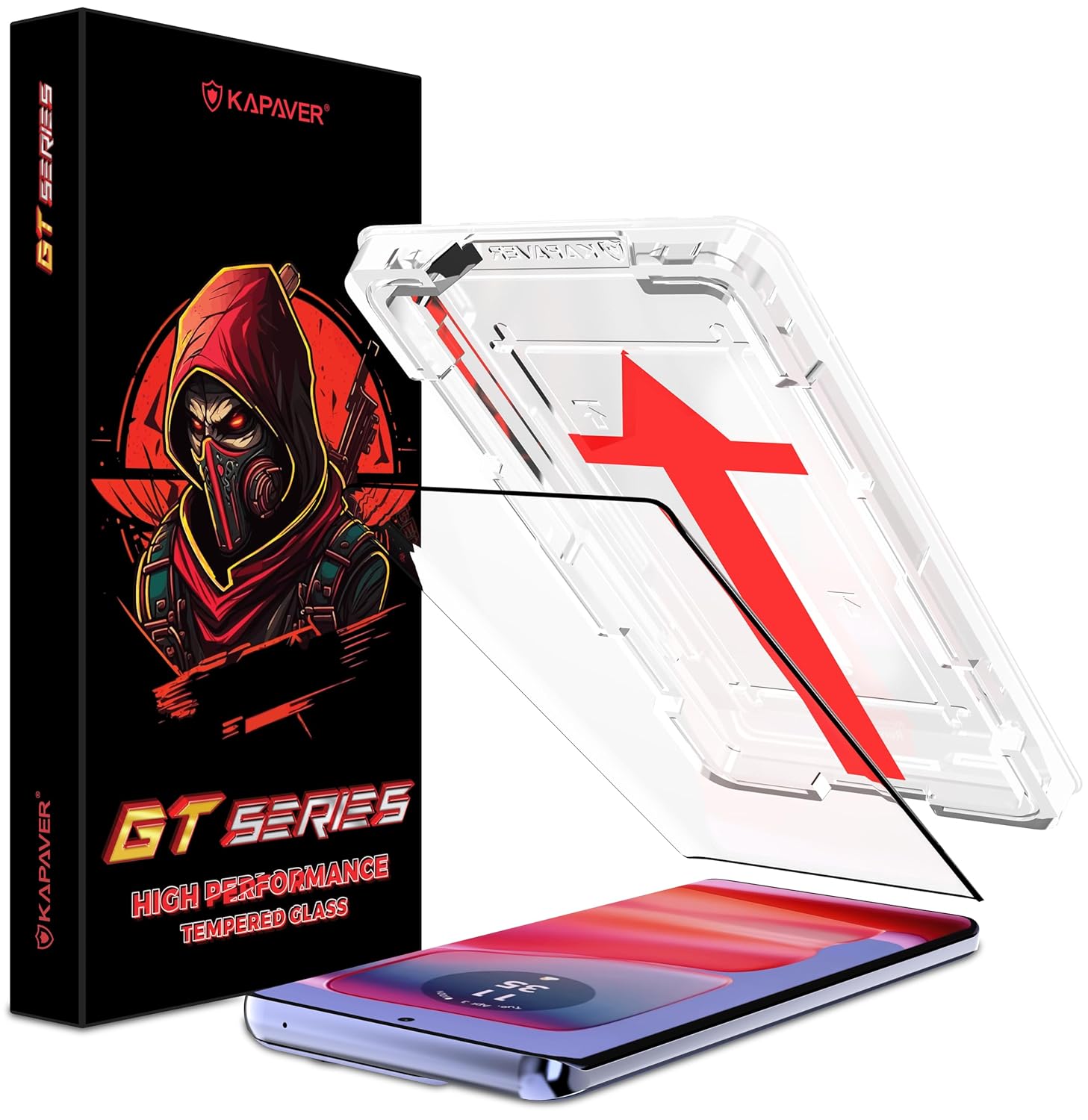 Moto Edge 50 Pro Tempered Glass Screen Protector Guard | Glass HD - 1