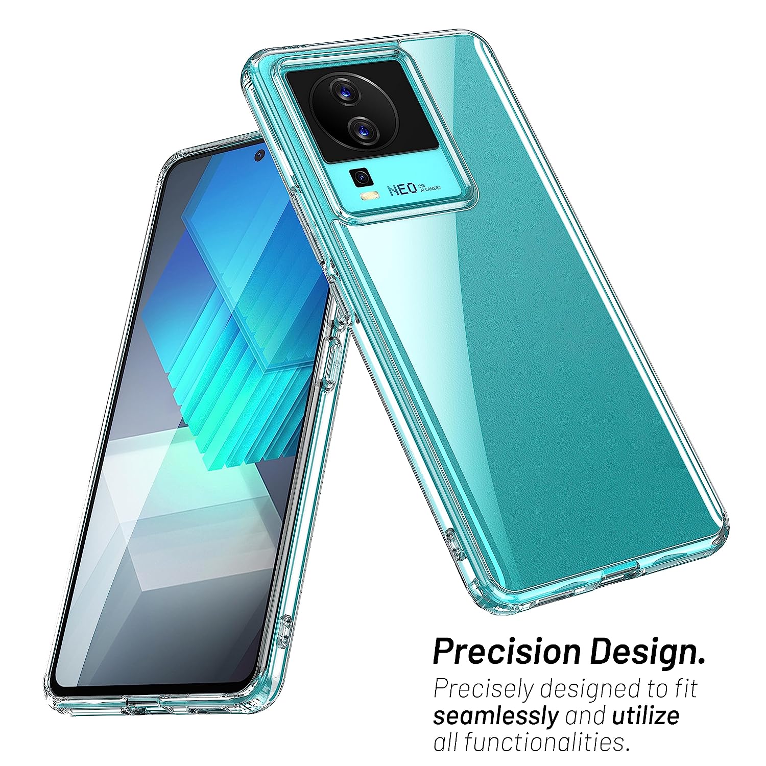 Best iQOO Neo 7 5G / Neo 7 Pro Back Cover Case | Hybrid - Crystal Clear