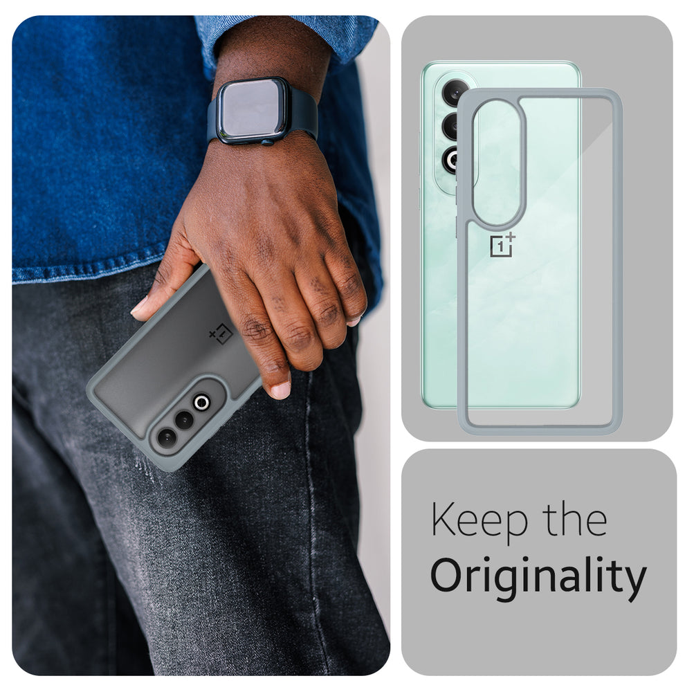 Best OnePlus Nord CE4 5G Back Cover Case | Impulse - Gray