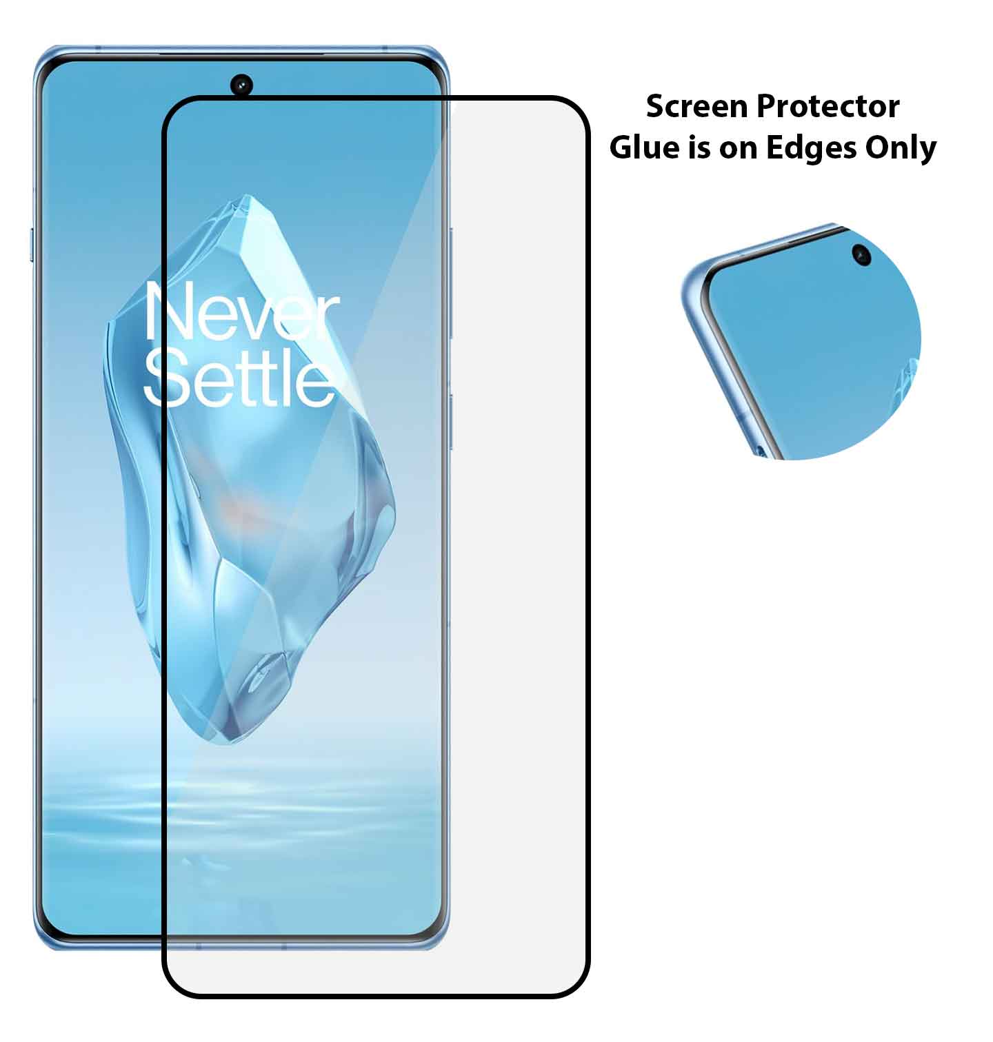 Best OnePlus 12R - [EasyDo] Tempered Glass Screen Protector Guard ...