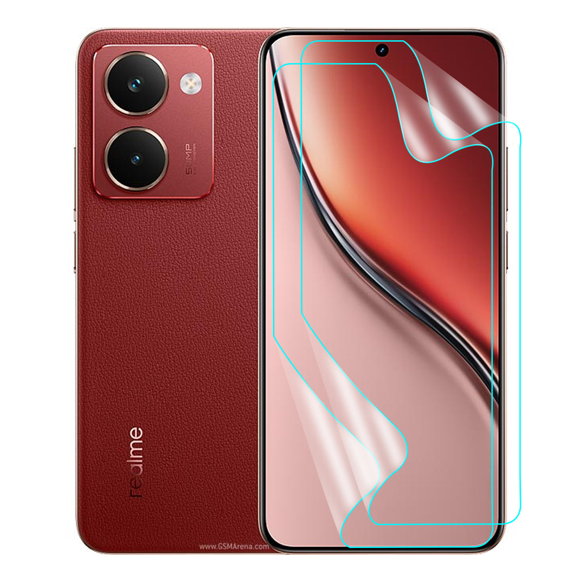 Realme P3 Ultra Screen Protector Guard [Clear] | Easy Do Film - 2 Pack
