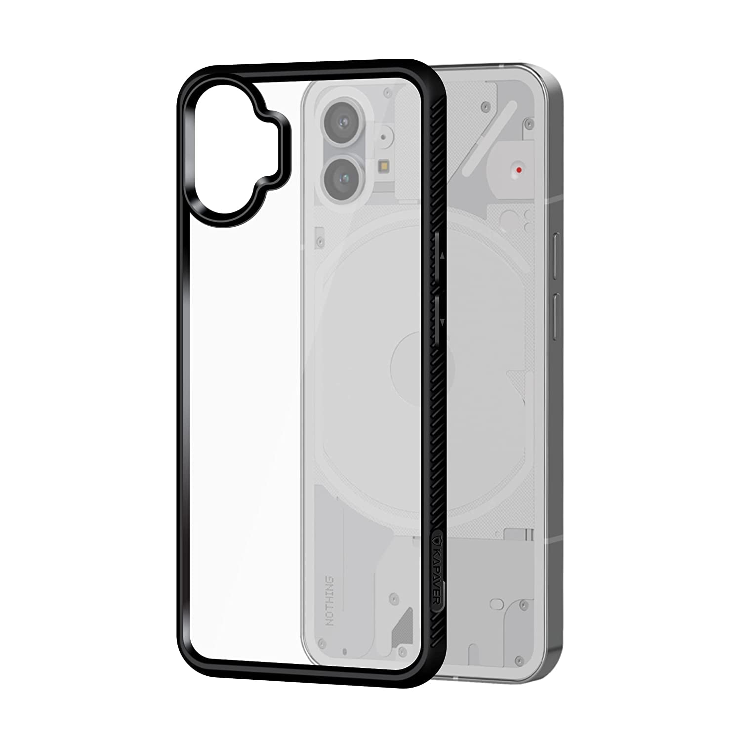 Nothing Phone 1 5G Back Cover Case | Impulse - Black